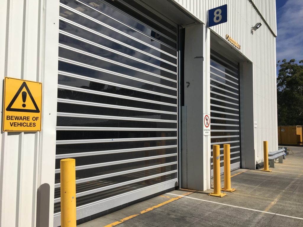 STT High Speed All Clear Roll Door | DMF