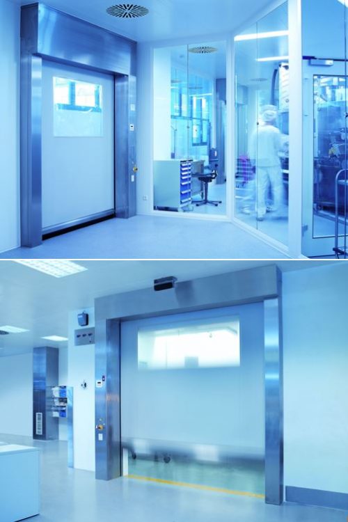 SRT CR Clean Room High Speed Roll Door | DMF
