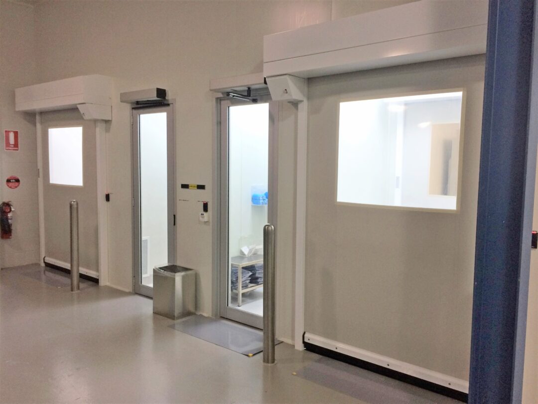 Cleanroom High speed roll doors | DMF