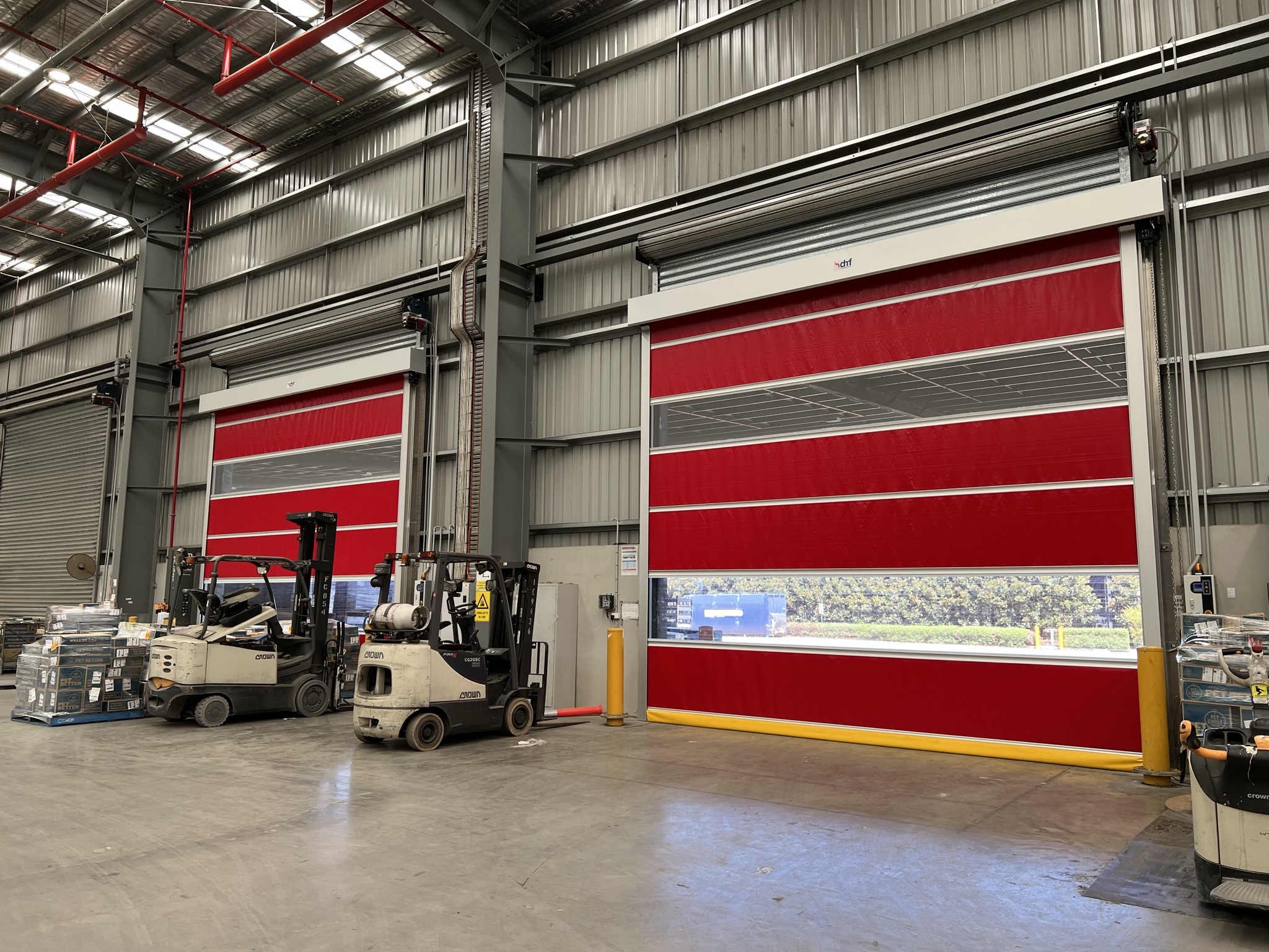 DMF | DMF International | High Speed Roll Doors and Flexible PVC Doors